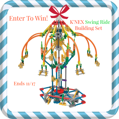 K'NEX Swing Ride Building Set #Giveaway US Ends 11/17 - Mom Does Reviews