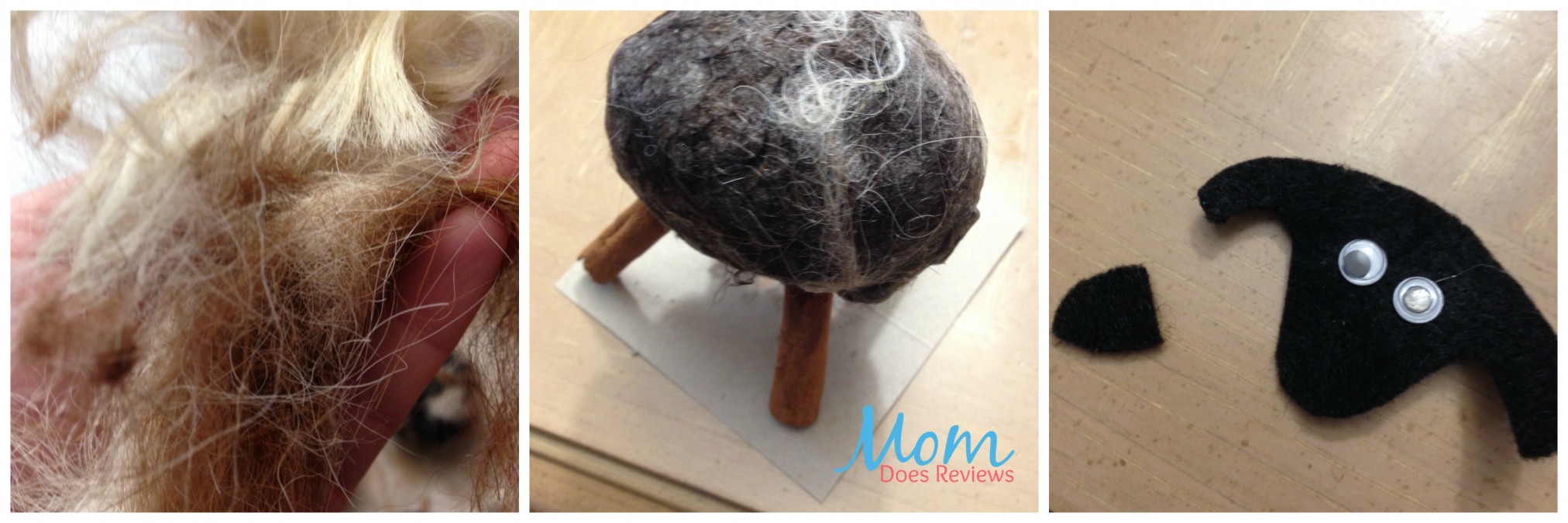 DIY Wooly Sheep and Wild Owl from Alpaca Fiber #Crafts - Mom Does Reviews