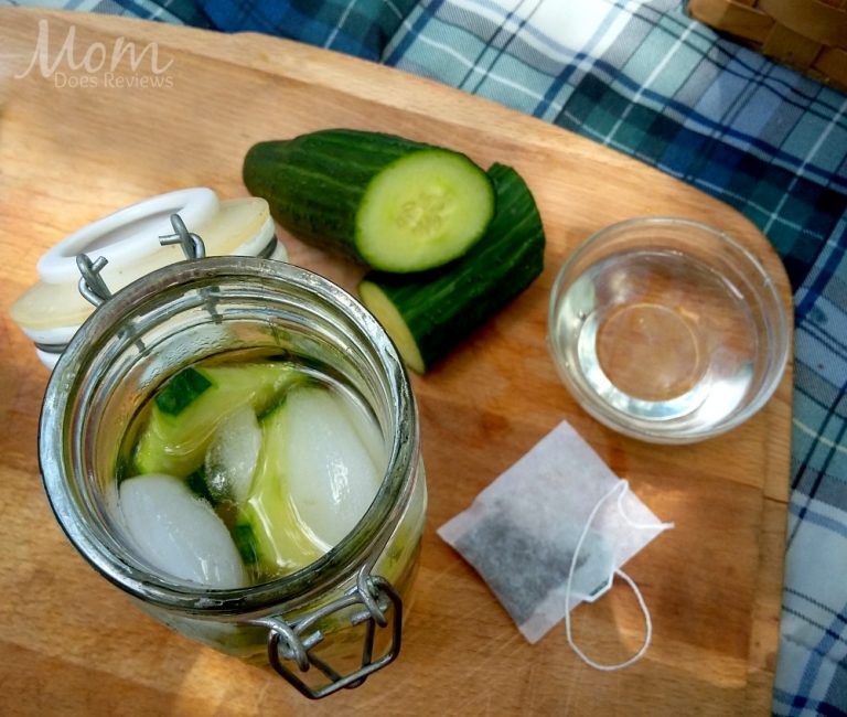 Brew Your Own Sweetened Cucumber Green Tea at Home