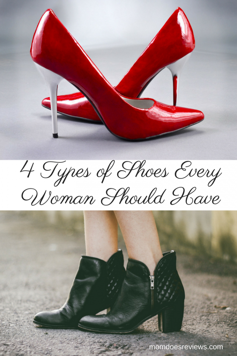 4 Types of Shoes Every Woman Should Have in Her Closet - Mom Does Reviews