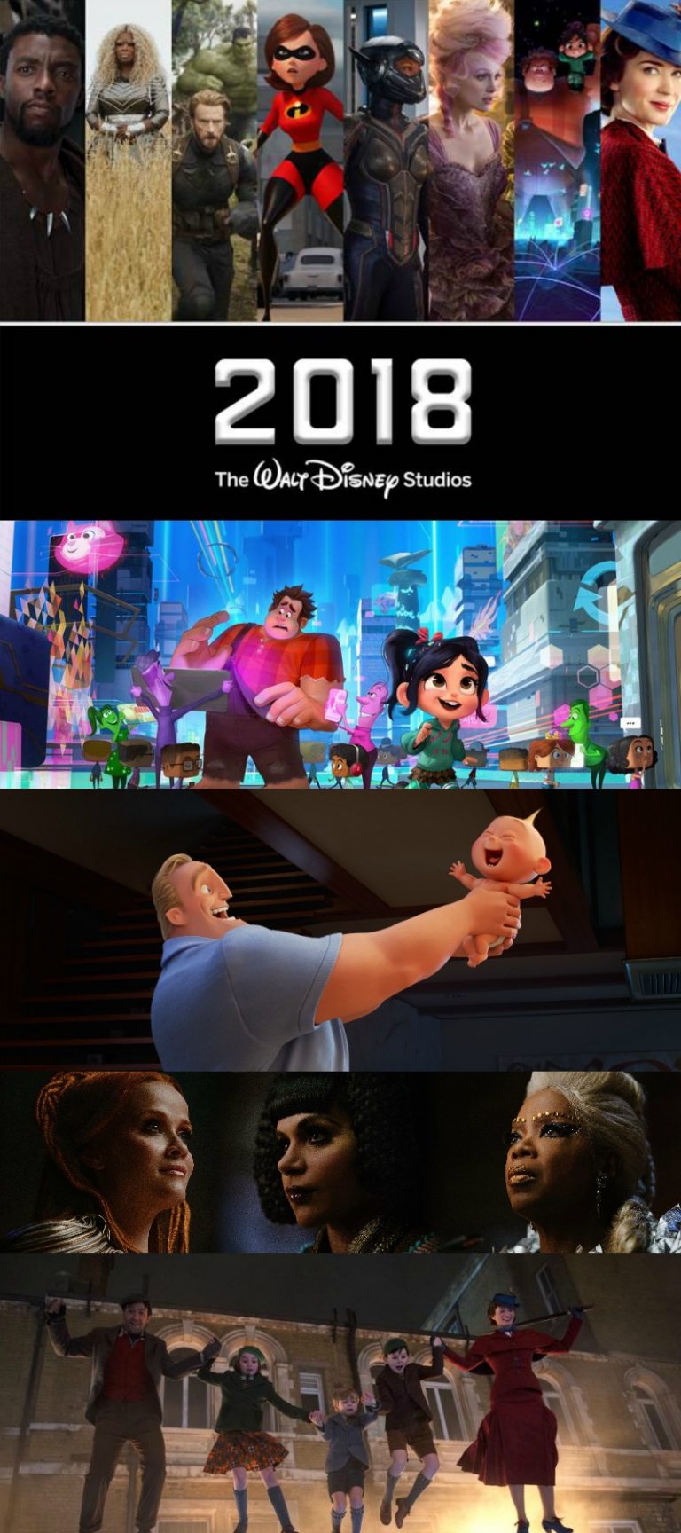 2018 Walt Disney Studios Motion Pictures Slate - Mom Does Reviews