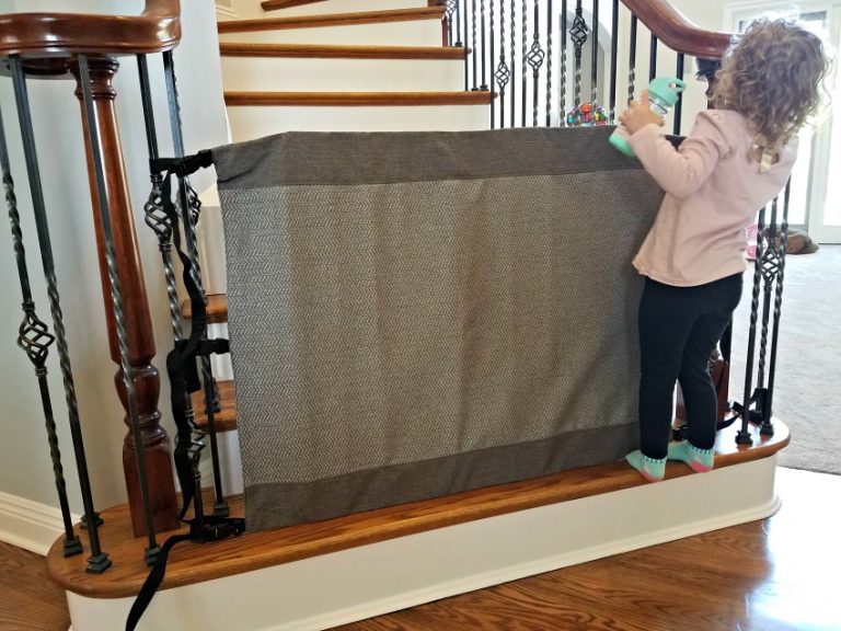 Protect Pets and Children with the Stair Barrier - Mom Does Reviews