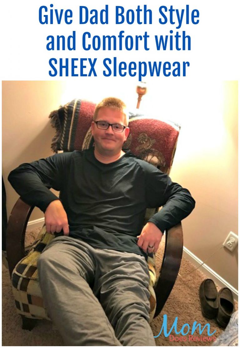 Give Dad Both Style and Comfort with SHEEX Sleepwear #SuperDadGifts18 ...