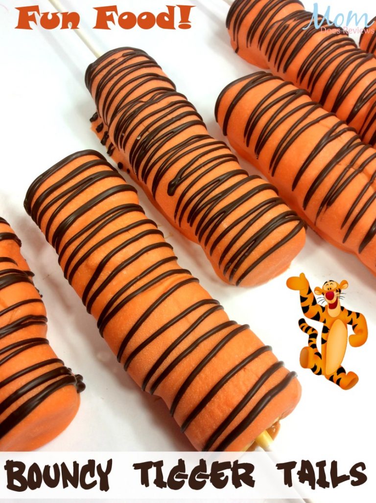 Tigger Tails- Bouncy Treats! #WinniethePooh - Mom Does Reviews