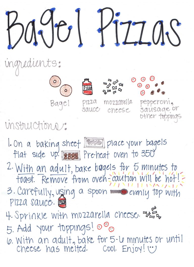 Bagel Pizzas- Kids will Love to Make their Own! - Mom Does Reviews