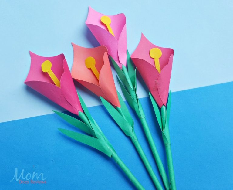 Calla Lily Craft - Mom Does Reviews