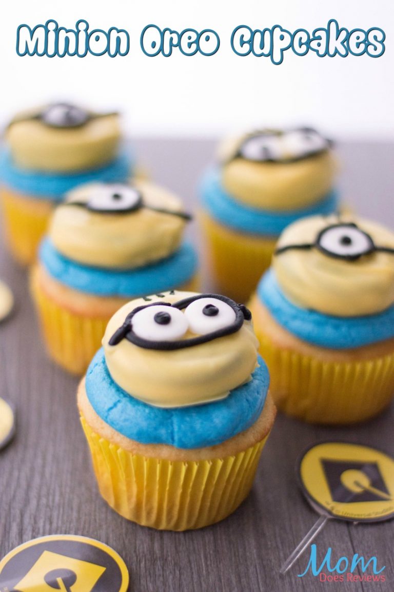 Delight your Kids with these Minion Oreo Cupcakes - Mom Does Reviews