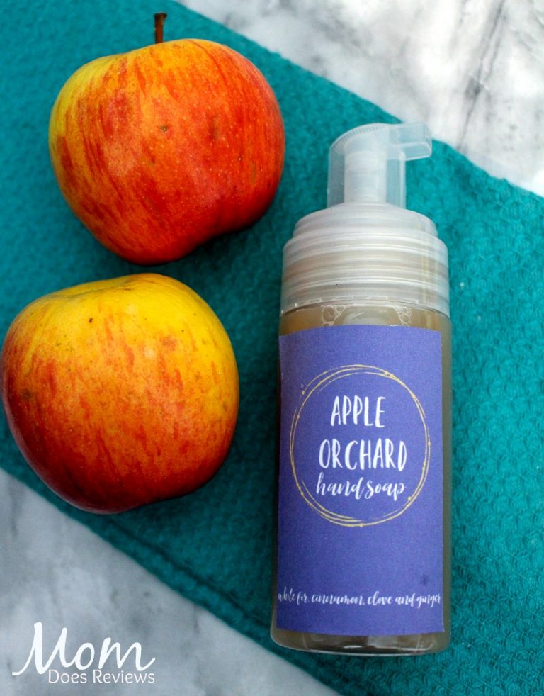 DIY Apple Orchard Foaming Hand Soap - Mom Does Reviews
