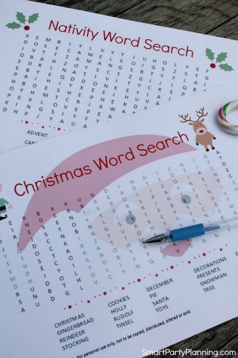 37 Fun Christmas Printables to Enjoy While Waiting for Santa - Mom Does ...