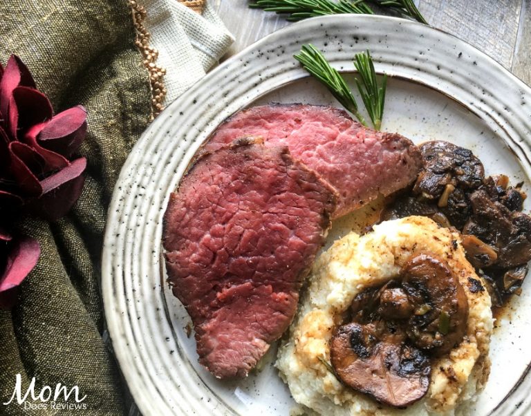 Rosemary Garlic Beef Tenderloin - Mom Does Reviews