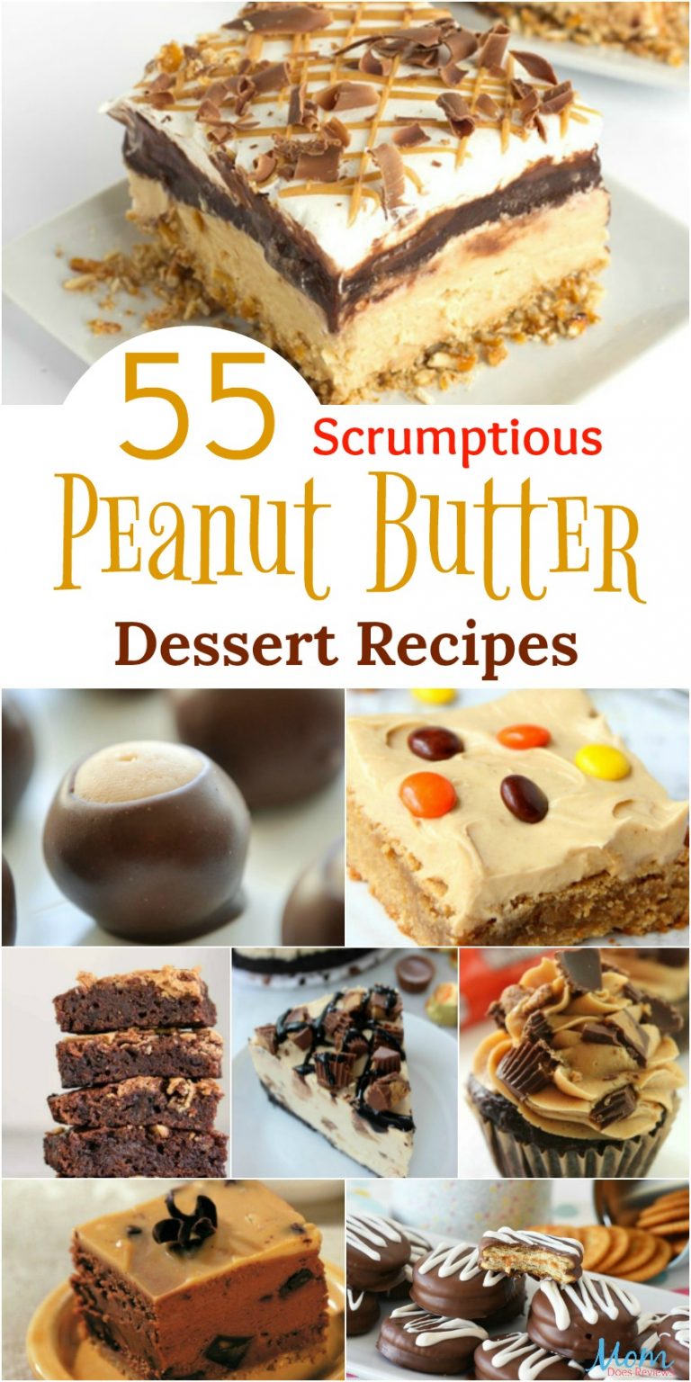 55 Scrumptious Peanut Butter Dessert Recipes that will Make you Drool ...