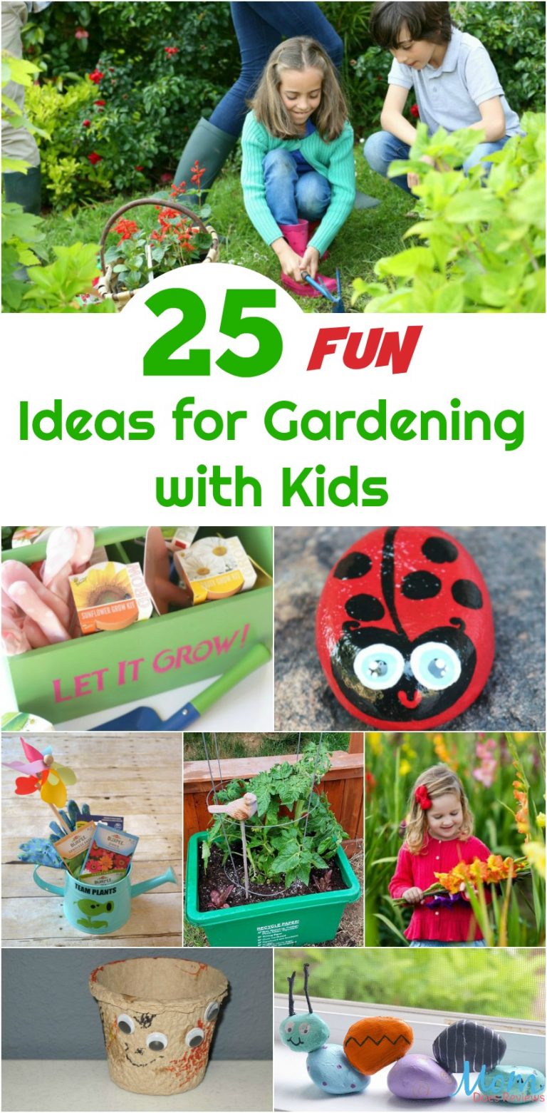 25 Fun Ideas for Gardening with Kids to Spark Their Interest - Mom Does ...