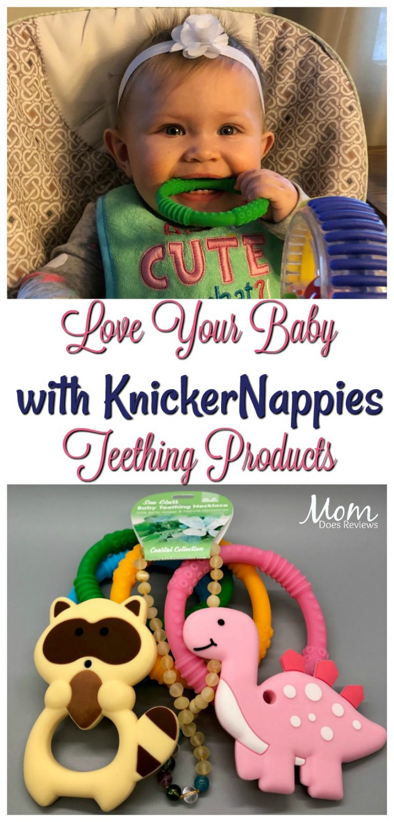 Love Your Baby with KnickerNappies Teething Products! #Sweet2019 - Mom ...
