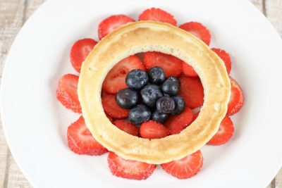 Captain America Pancakes for your Marvel Fan! - Mom Does Reviews