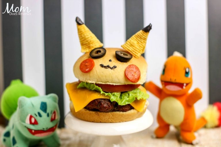 Pikachu Burger- Perfect for Pokemon Fans! #DetectivePikachu - Mom Does ...