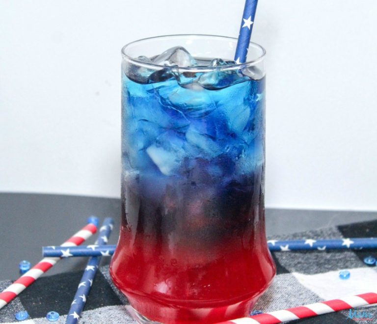 Captain America Drink- Perfect for your Little Heroes! - Mom Does Reviews