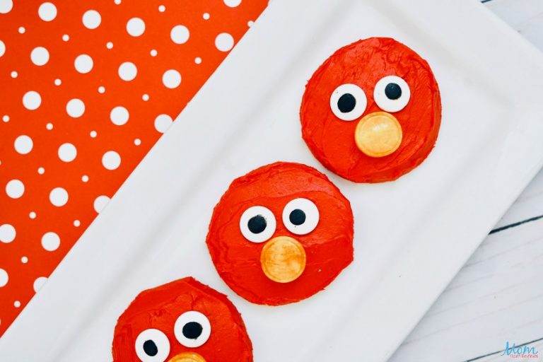 Easy Elmo Cookies Tutorial - Mom Does Reviews