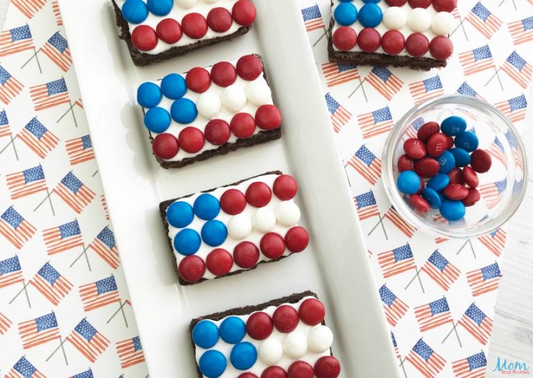 Patriotic Flag Brownies are Fun & Easy for Celebrations - Mom Does Reviews