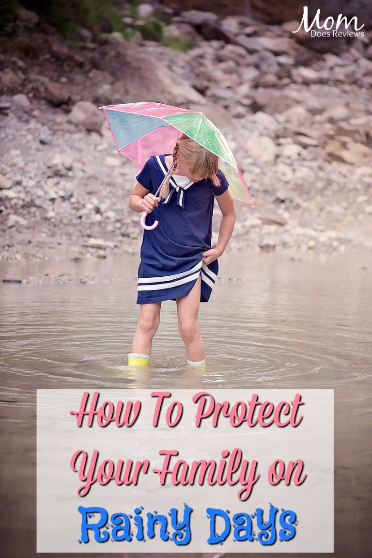 How To Protect Your Family on Rainy Days - Mom Does Reviews
