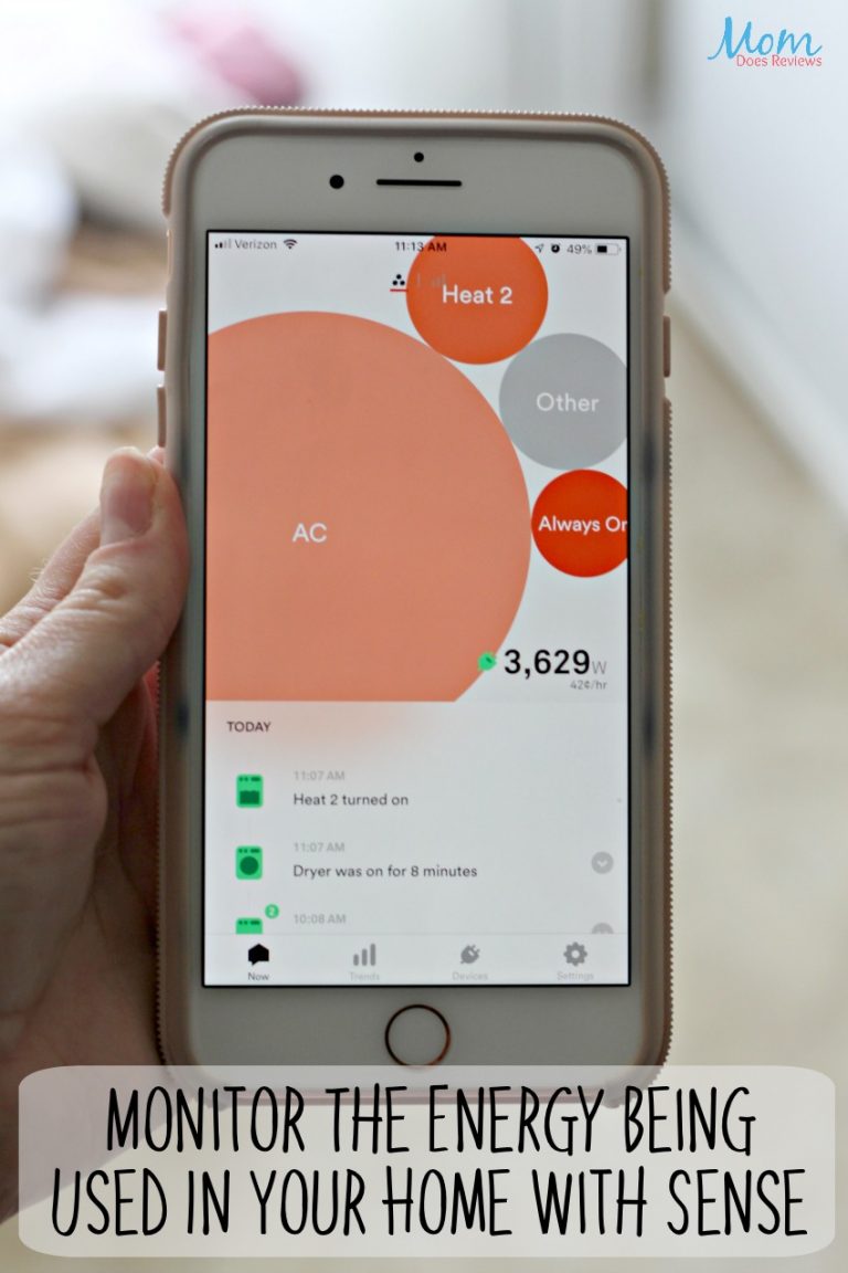 Monitor The Energy Being Used In Your Home With Sense #MDRSummerFun ...