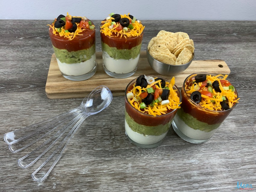 Easy Game Day Layered Dip Recipe - Mom Does Reviews