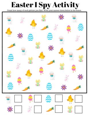 FREE Printables! Easter Activity Pages for your Kids! - Mom Does Reviews