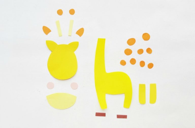 Super Cute Giraffe Paper Craft for Kids - Mom Does Reviews
