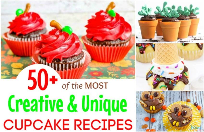 50+ of the MOST Creative & Unique Cupcake Recipes Around - Mom Does Reviews