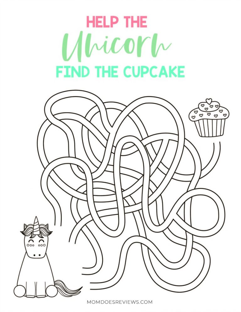 Super Cute Printable Unicorn Activities Pack #BordedomBuster - Mom Does ...