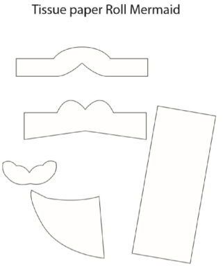 Toilet Paper Roll Mermaid Craft for Kids - Mom Does Reviews