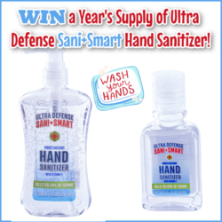 #Win a Year's Supply of Ultra Defense Sani+Smart #HandSanitizer! - Mom ...