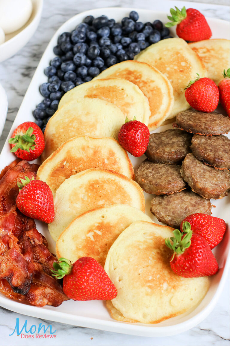 Pancake Breakfast Board- Perfect for the Holidays! - Mom Does Reviews