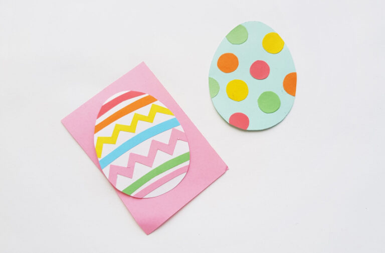 Easter Egg Paper Craft for Kids - Mom Does Reviews