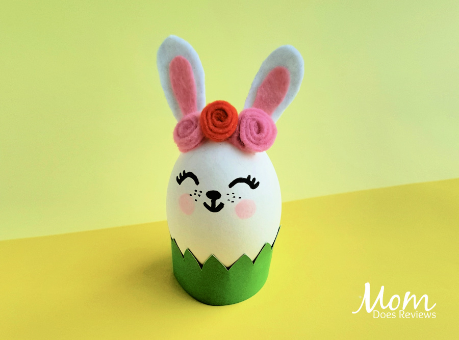 Easter Egg Bunny Craft - Mom Does Reviews