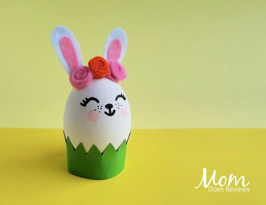Easter Egg Bunny Craft - Mom Does Reviews