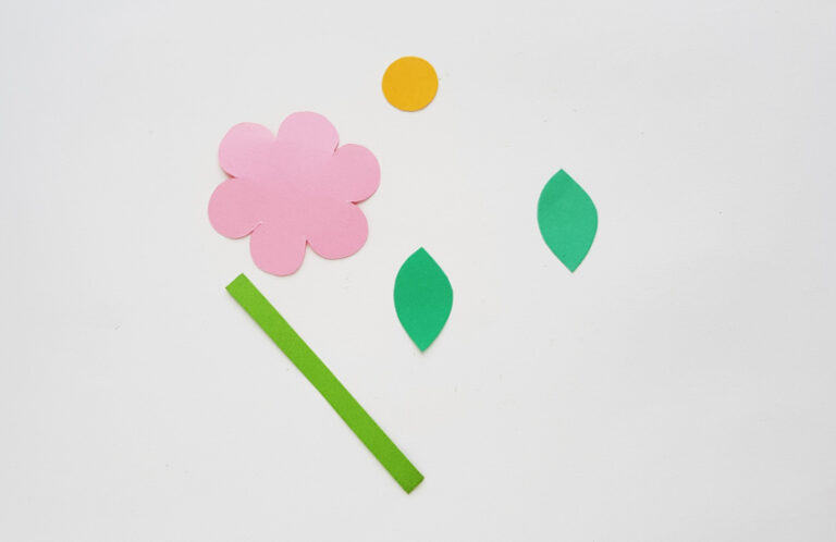 Flower Basket Paper Craft for Kids - Mom Does Reviews