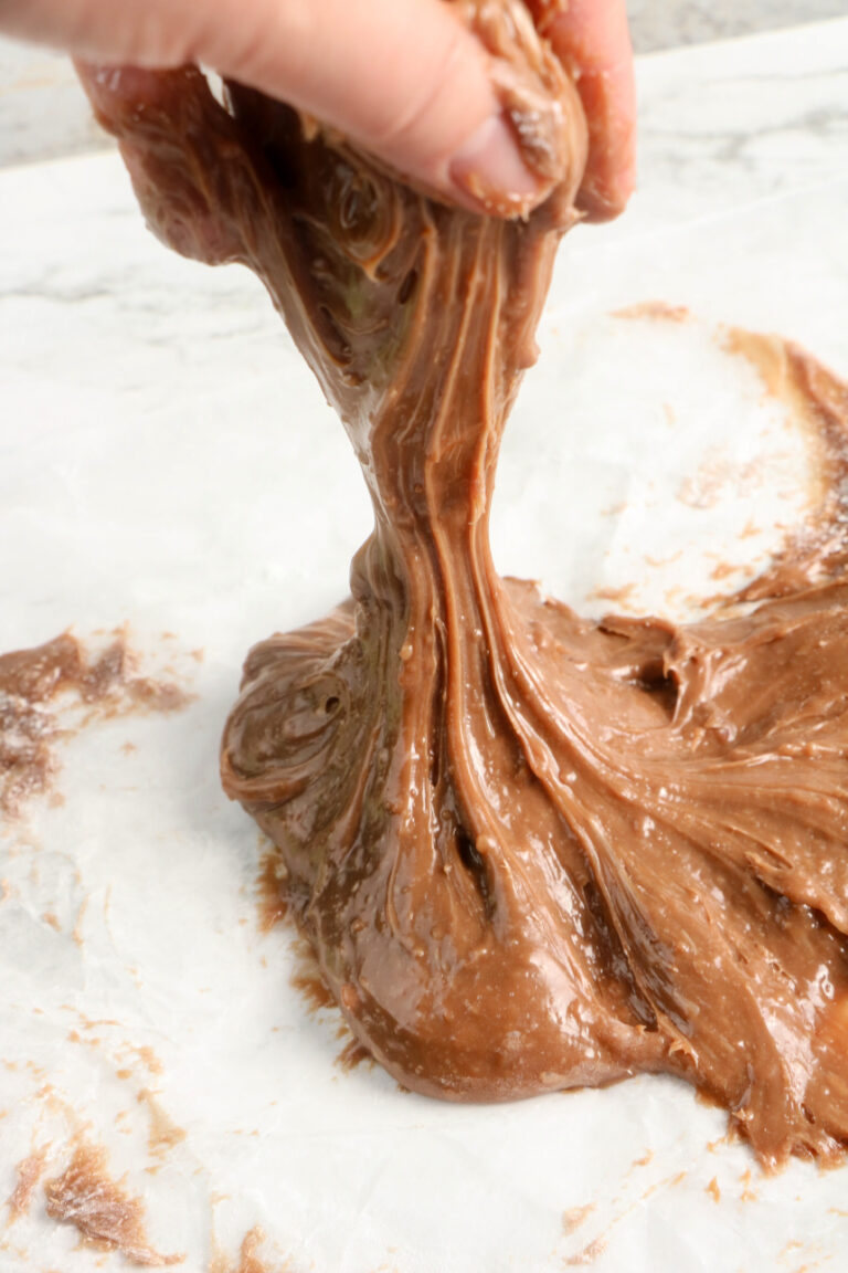 How to Make Easy Edible Chocolate Slime - Mom Does Reviews