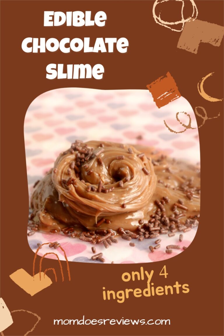How to Make Easy Edible Chocolate Slime - Mom Does Reviews