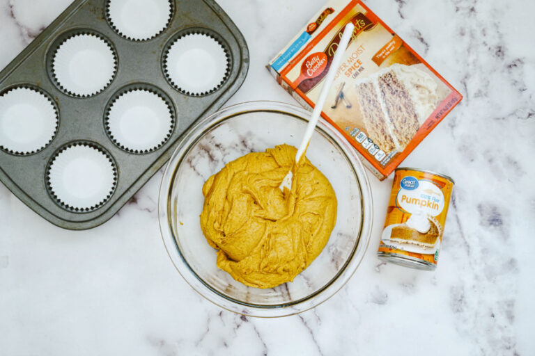 Easy Pumpkin Muffins - Only 2 Ingredients! - Mom Does Reviews