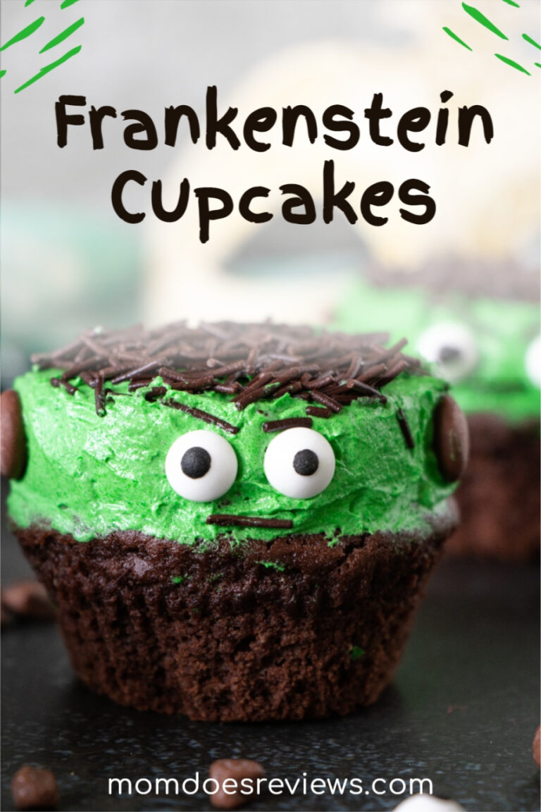 How to Make Frankenstein Cupcakes - Mom Does Reviews