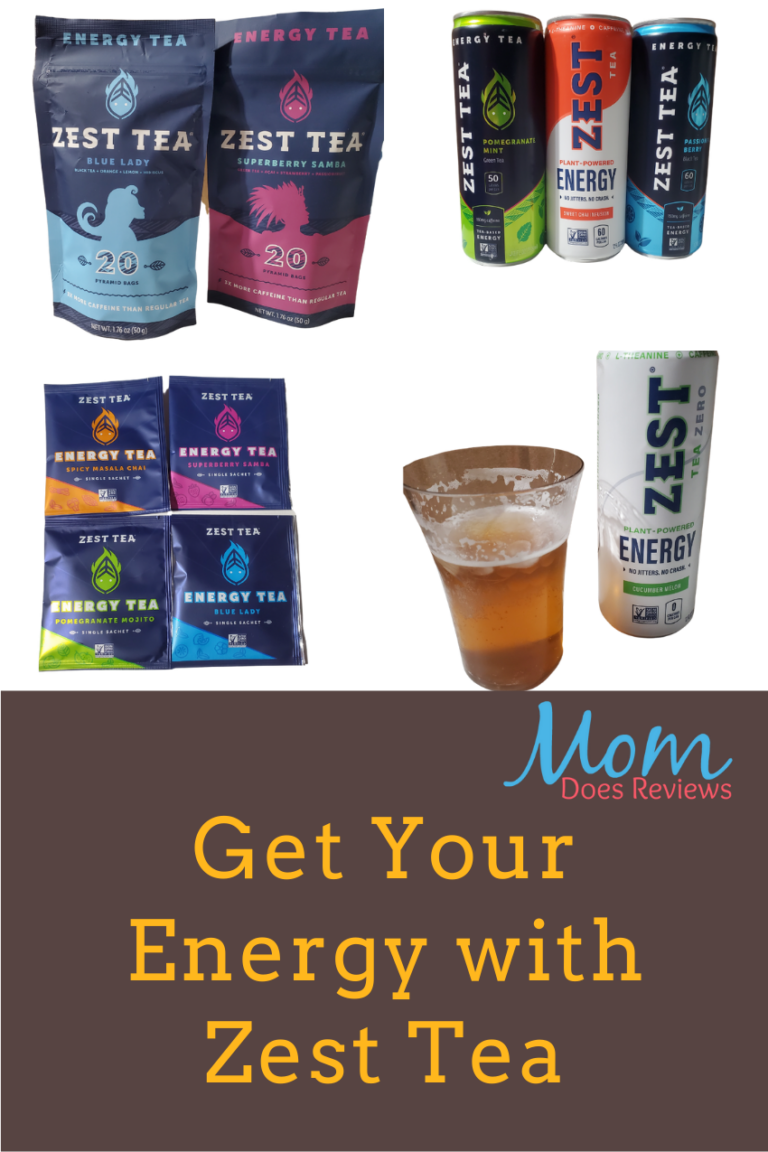 Get Your Energy with Zest Tea #megachristmas21 - Mom Does Reviews