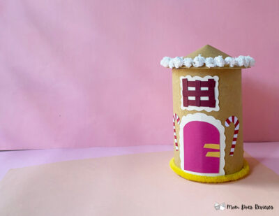 Creative 3D Gingerbread House Craft - Mom Does Reviews
