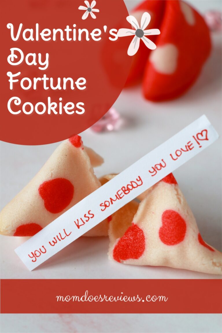 Sweet Valentine's Fortune Cookie Recipe - Mom Does Reviews