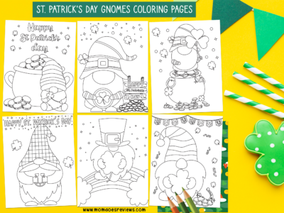 Irish Gnomes Coloring Pages - Mom Does Reviews