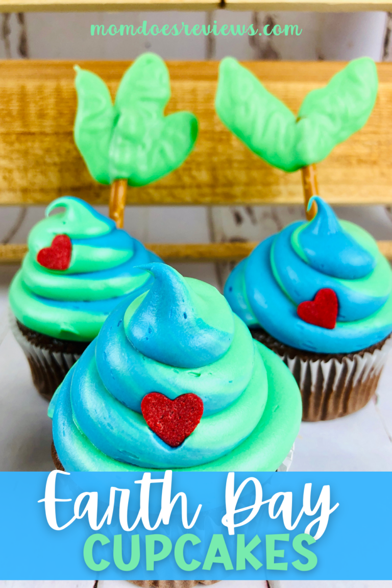 Easy Earth Day Cupcakes - Mom Does Reviews