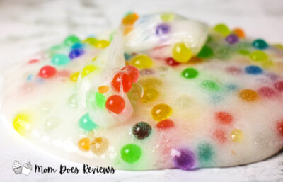How to Make Water Beads Slime - Mom Does Reviews