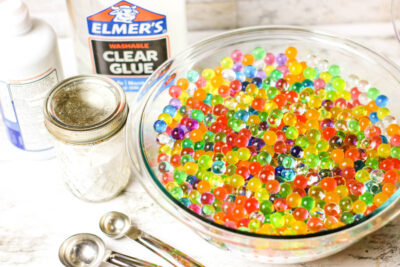 How to Make Water Beads Slime - Mom Does Reviews