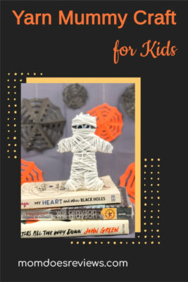 Easy Yarn Mummy Craft for Kids- Perfect for Halloween! - Mom Does Reviews