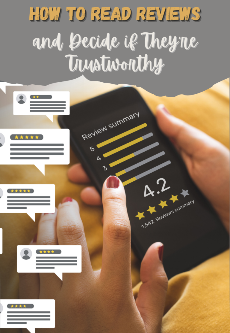 How to Read Reviews and Decide if They're Trustworthy - Mom Does Reviews