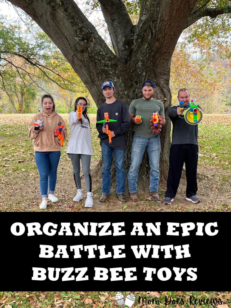 Organize an Epic Battle with Buzz Bee Toys #MegaChristmas22